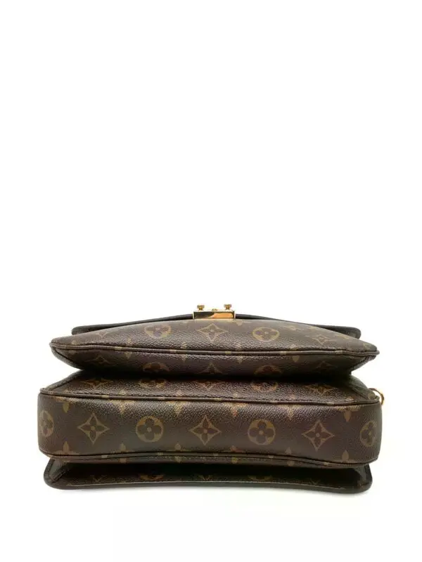 LOUIS VUITTON 2017 Monogram Pochette Metis Satchel