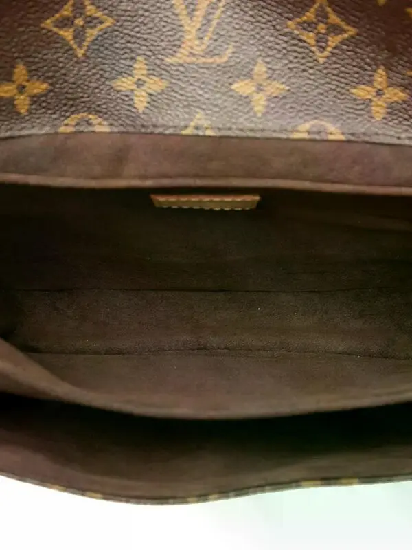 LOUIS VUITTON 2017 Monogram Pochette Metis Satchel