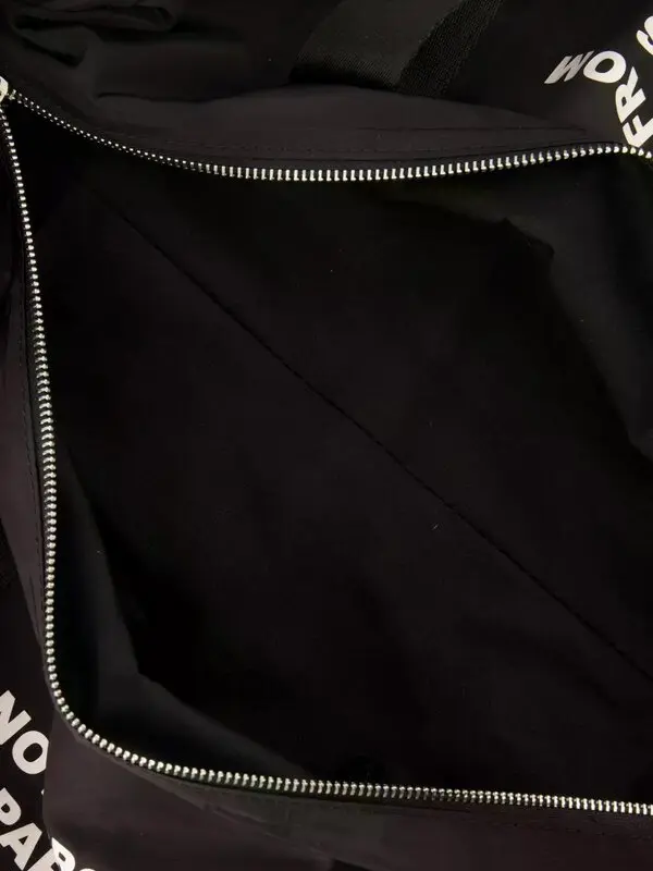 Drole De Monsieur Slogan-print Holdall