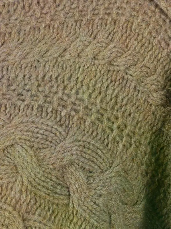 Ermanno Scervino Cable-knit Cashmere Poncho