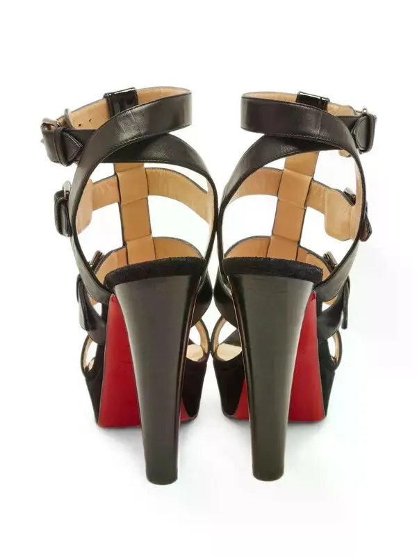 CHRISTIAN LOUBOUTIN Rockin Buckle Studded Sandals