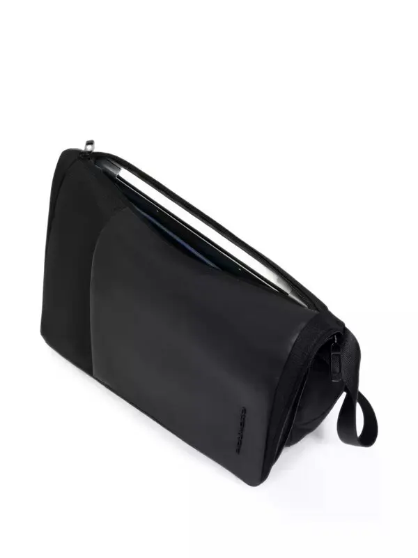 PIQUADRO Logo-embossed Two-way Laptop Bag