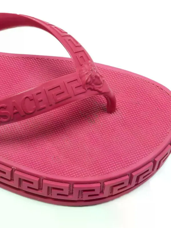 Versace Greca Thong Slides