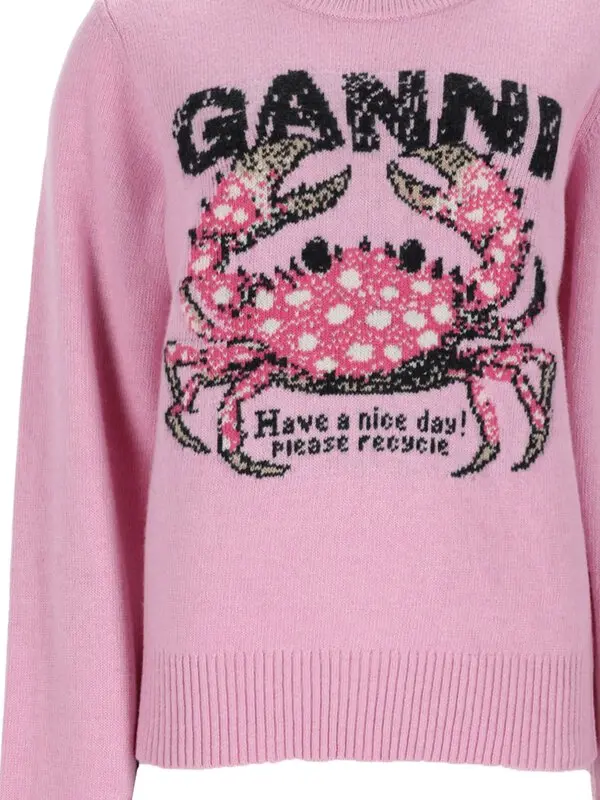 GANNI Maglia "crab