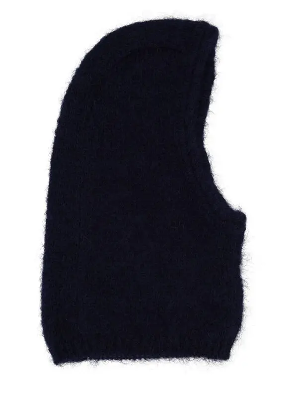 Aspesi Balaclava In Mohair E Lana - Blue
