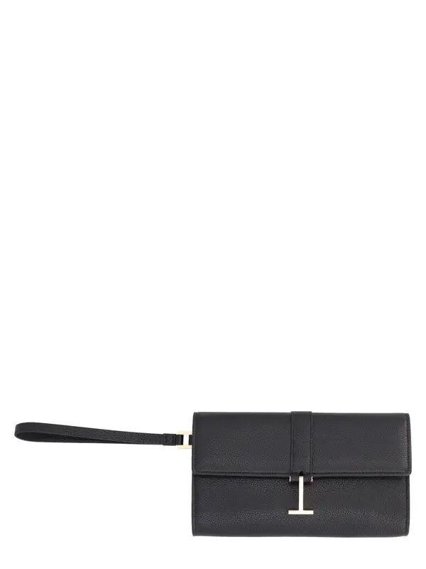TOM FORD Pouch Da Polso In Pelle - Black