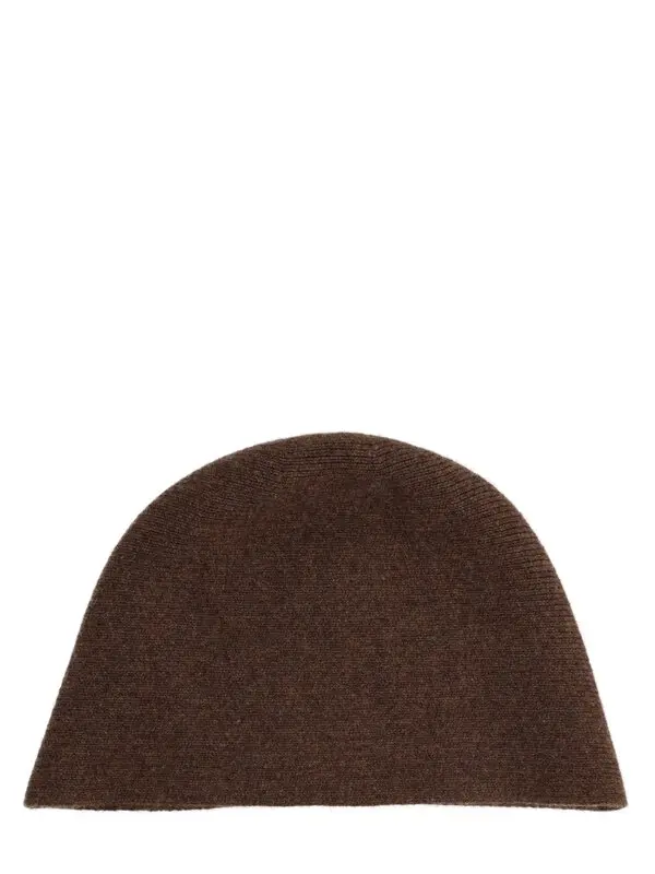 UMA WANG Berretto A Coste In Cashmere