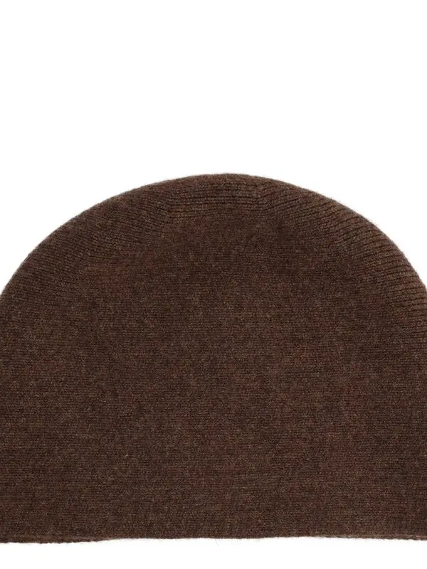 UMA WANG Berretto A Coste In Cashmere