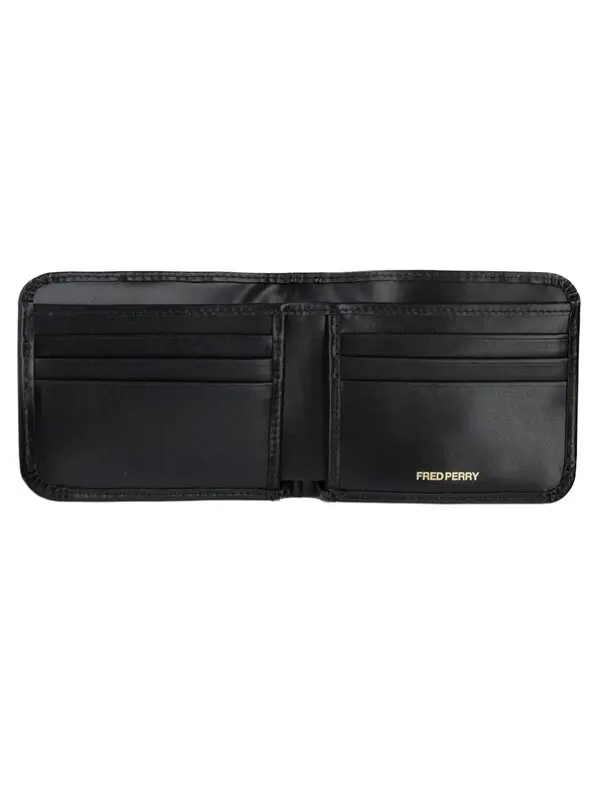 Fred Perry Portafoglio Bifold In Pelle
