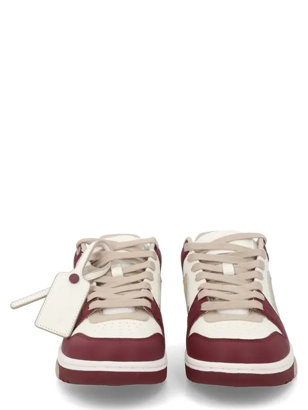 Off-White Sneaker "out Of Office - Bordeaux