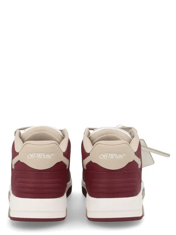 Off-White Sneaker "out Of Office - Bordeaux
