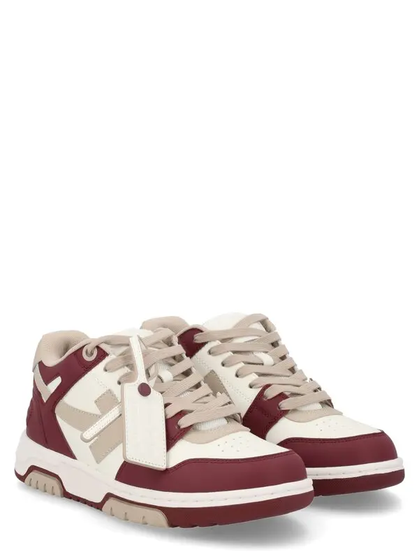 Off-White Sneaker "out Of Office - Bordeaux