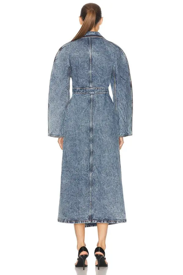 Alaïa Spiral Trench Coat