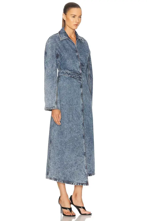 Alaïa Spiral Trench Coat