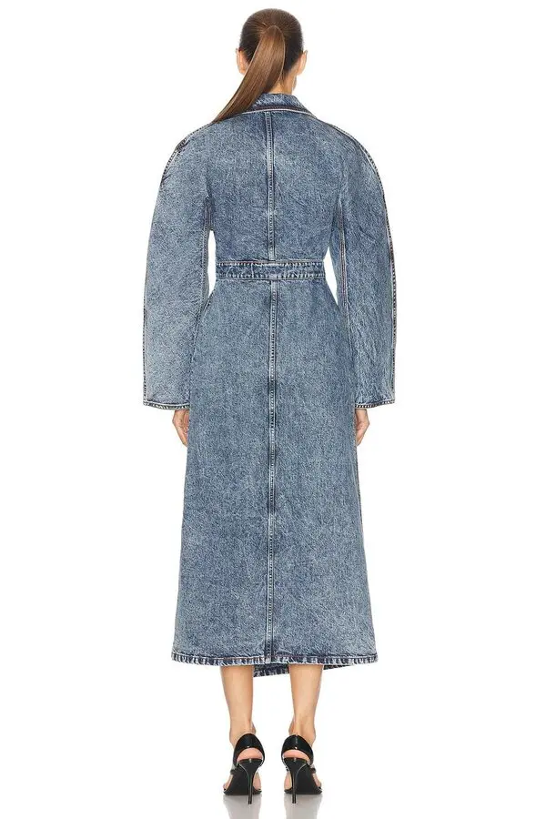 Alaïa Spiral Trench Coat