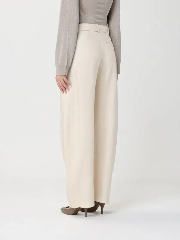 Pinko Belted Wide-leg Pants