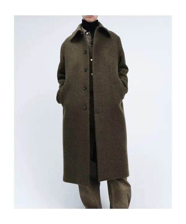 SUNFLOWER Single-breasted Long Coat