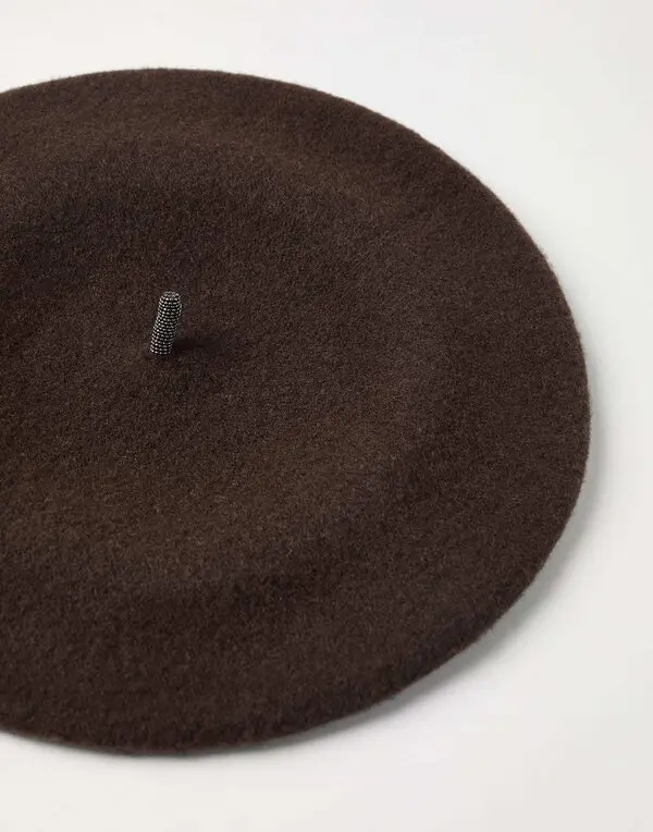 Brunello Cucinelli Monili-trim Beret