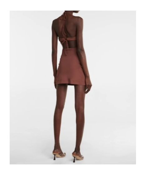 NENSI DOJAKA Halterneck Minidress