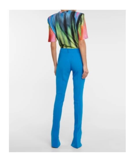 Attico Freja High-waisted Tech Crepe Leggings