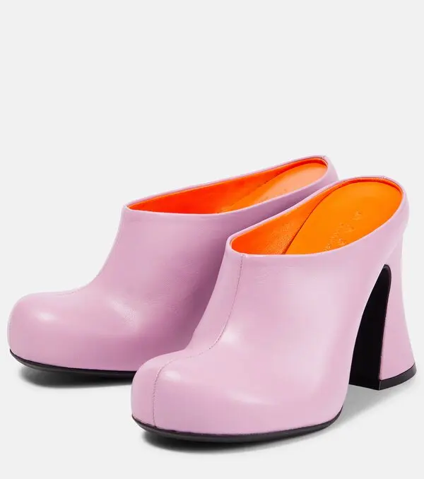 Marni Fussbett Leather Mules