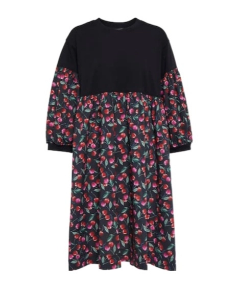 See By Chloé Printed Cotton Minidress