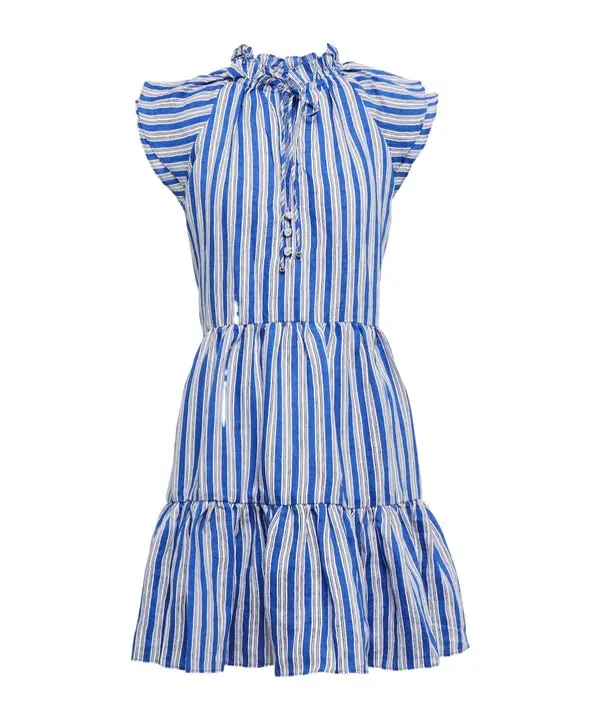 Veronica Beard Striped Printed Dress