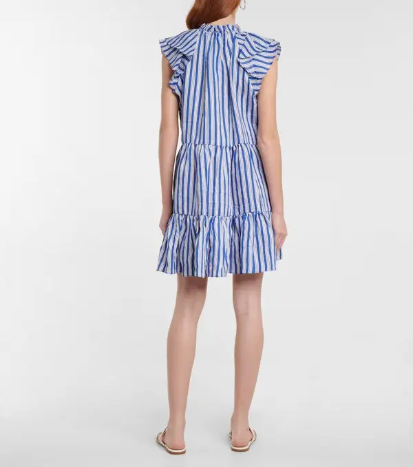 Veronica Beard Striped Printed Dress