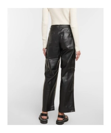 Proenza Schouler White Label High-rise Faux Leather Cargo Pants