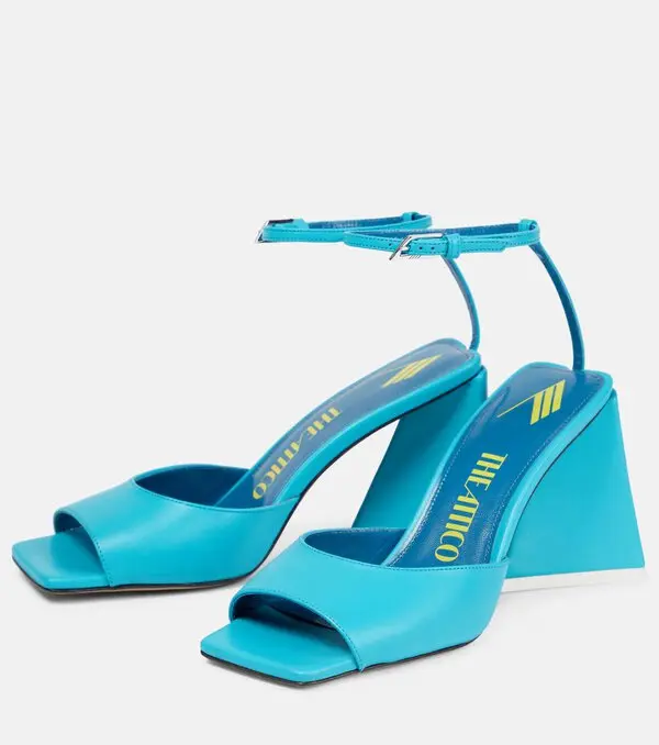 Attico Piper 85 Leather Sandals
