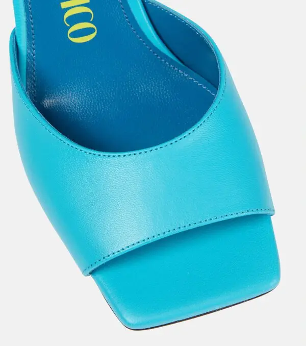Attico Piper 85 Leather Sandals