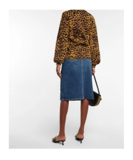 Stella McCartney Leopard Printed Sweater