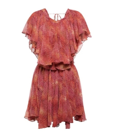 Isabel Marant Étoile Amelie Printed Silk Chiffon Minidress