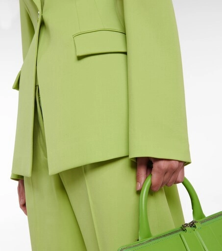 Attico Wool Gabardine Blazer