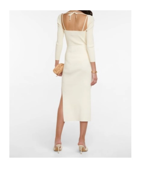 Altuzarra Irvette Ribbed-knit Midi Skirt