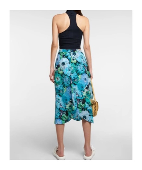 Stella McCartney Ribbed-knit Cropped Halter Top