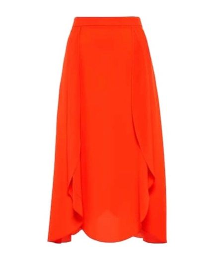 Stella McCartney Silk Midi Skirt