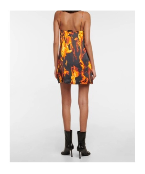 Vetements Printed Minidress