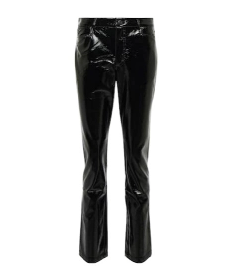 Proenza Schouler White Label Coated High-rise Straight Pants