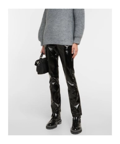 Proenza Schouler White Label Coated High-rise Straight Pants
