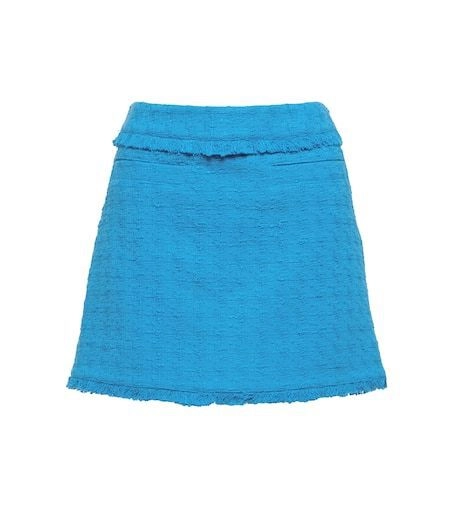 Proenza Schouler White Label Tweed Miniskirt