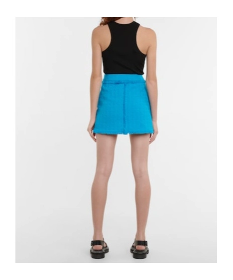 Proenza Schouler White Label Tweed Miniskirt