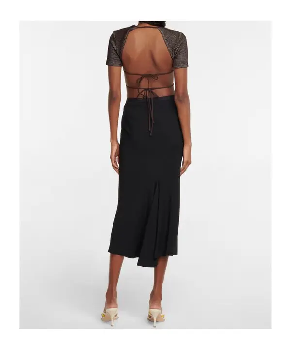 Christopher Esber Backless Crop Top