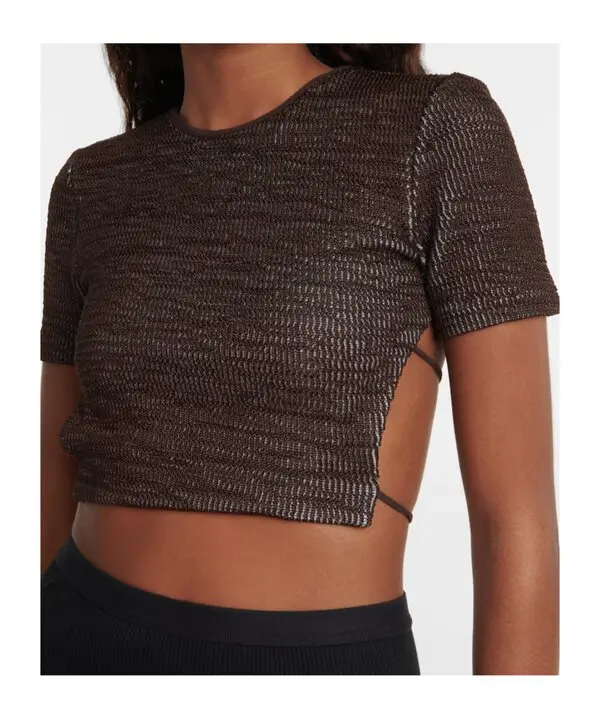 Christopher Esber Backless Crop Top