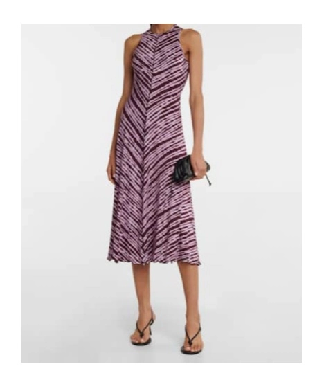 Proenza Schouler Printed Jersey Midi Dress
