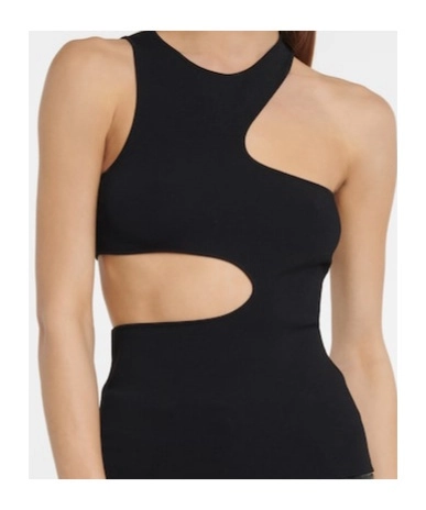 Stella McCartney Asymmetric Cutout Top