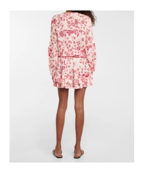 Poupette St Barth Ilona Floral Minidress