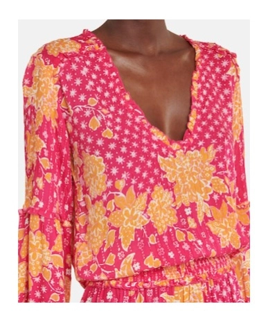 Poupette St Barth Ilona Printed Minidress
