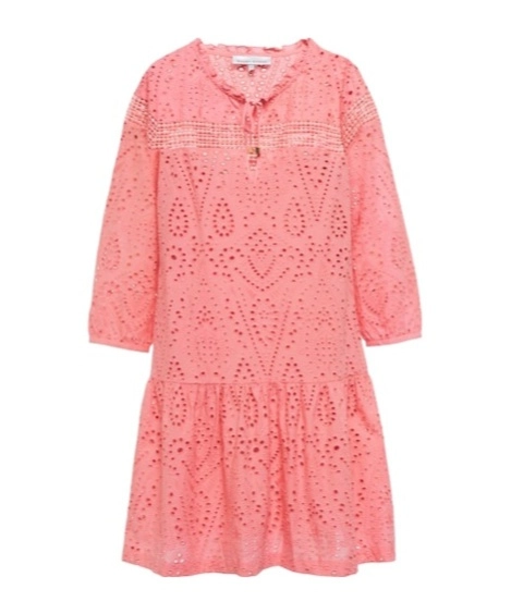 Heidi Klein Broderie Anglaise Cotton Minidress