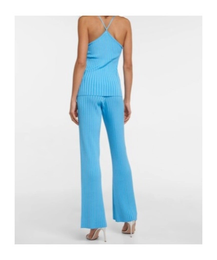Galvan Rhea Ribbed-knit Tank Top